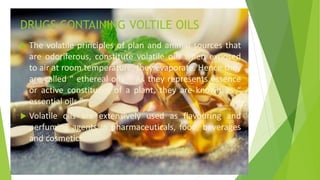 Drug containing lipids and volatile oils ss | PPTX | Skin Care | Beauty