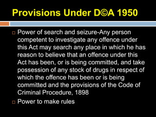 Drug (Control)Act 1950.pptx | Pharmaceutical Drugs | Medical Health