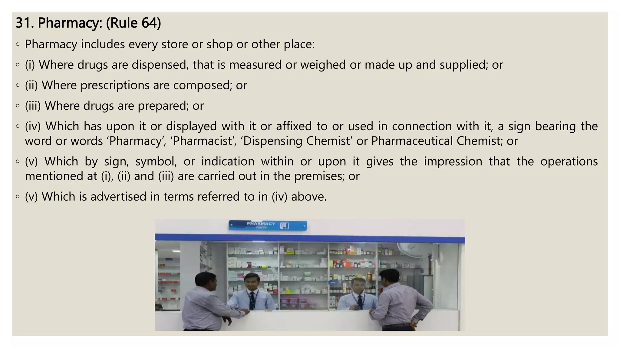 Drug & Cosmetic ACT 1940 & Rules 1945 unit I.pptx