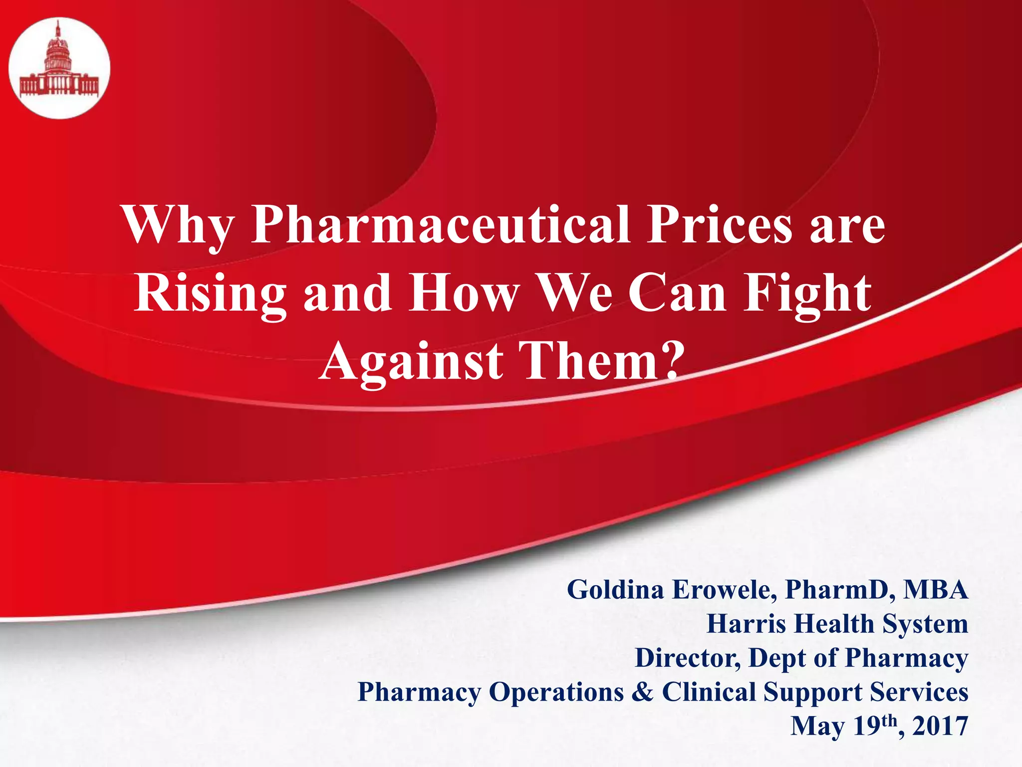 Why Pharmaceutical Prices are Rising and How We Can Fight Against Them ...