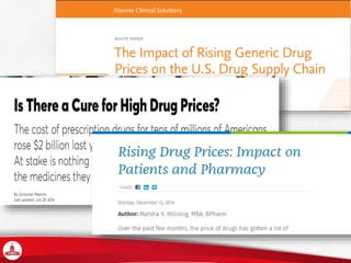 Why Pharmaceutical Prices are Rising and How We Can Fight Against Them ...
