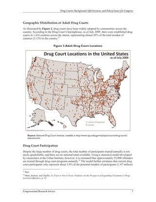 Drug court effectiveness and policy | PDF