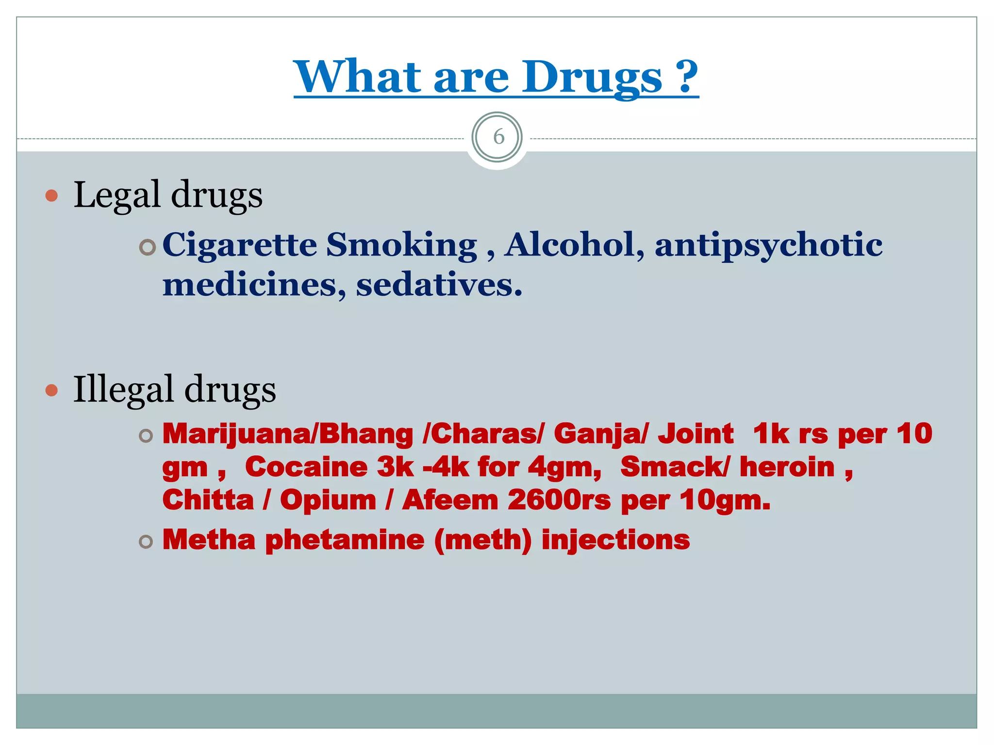 International day against drug abuse and illicit trafficking | PPTX