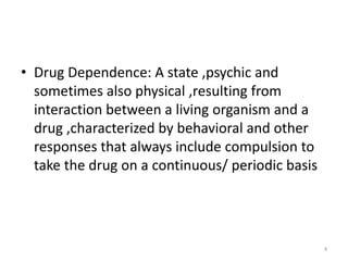 Drug de addiction programme | PPTX