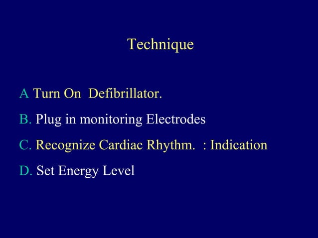 Defibrillation || DC (Dirrect Current) Shock | PPT | Heart and ...