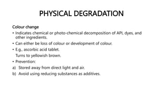 Drug Degradation.1234567891011121314pptx | PPT