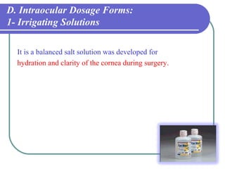 Drug delivery&contact lens | PPT