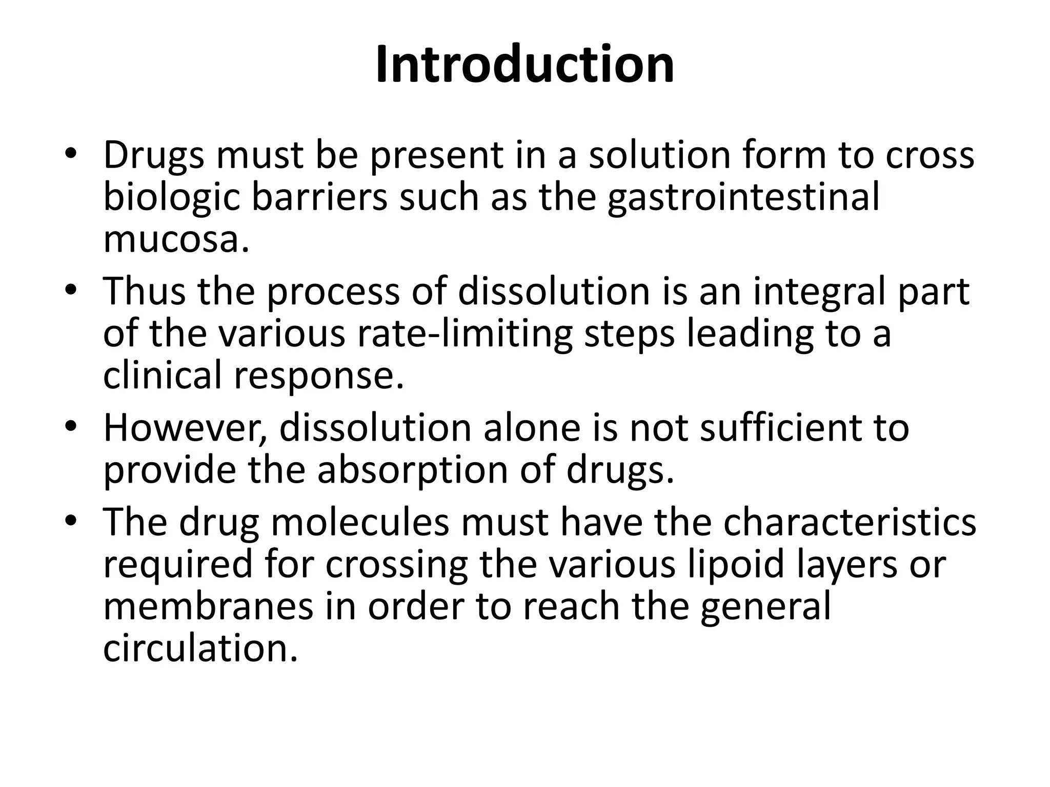 Drug delivery factors | PPT