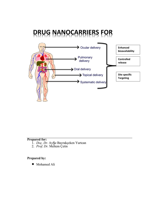 Drug delivery nanocarriers | PDF