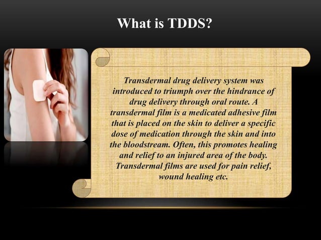 drug delivery system- tdds.pptx