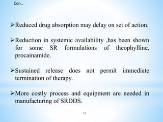 Drug delivery system, by dr. umesh kumar sharma & shyma ms | PPTX