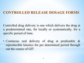Drug delivery system, by dr. umesh kumar sharma & shyma ms | PPTX