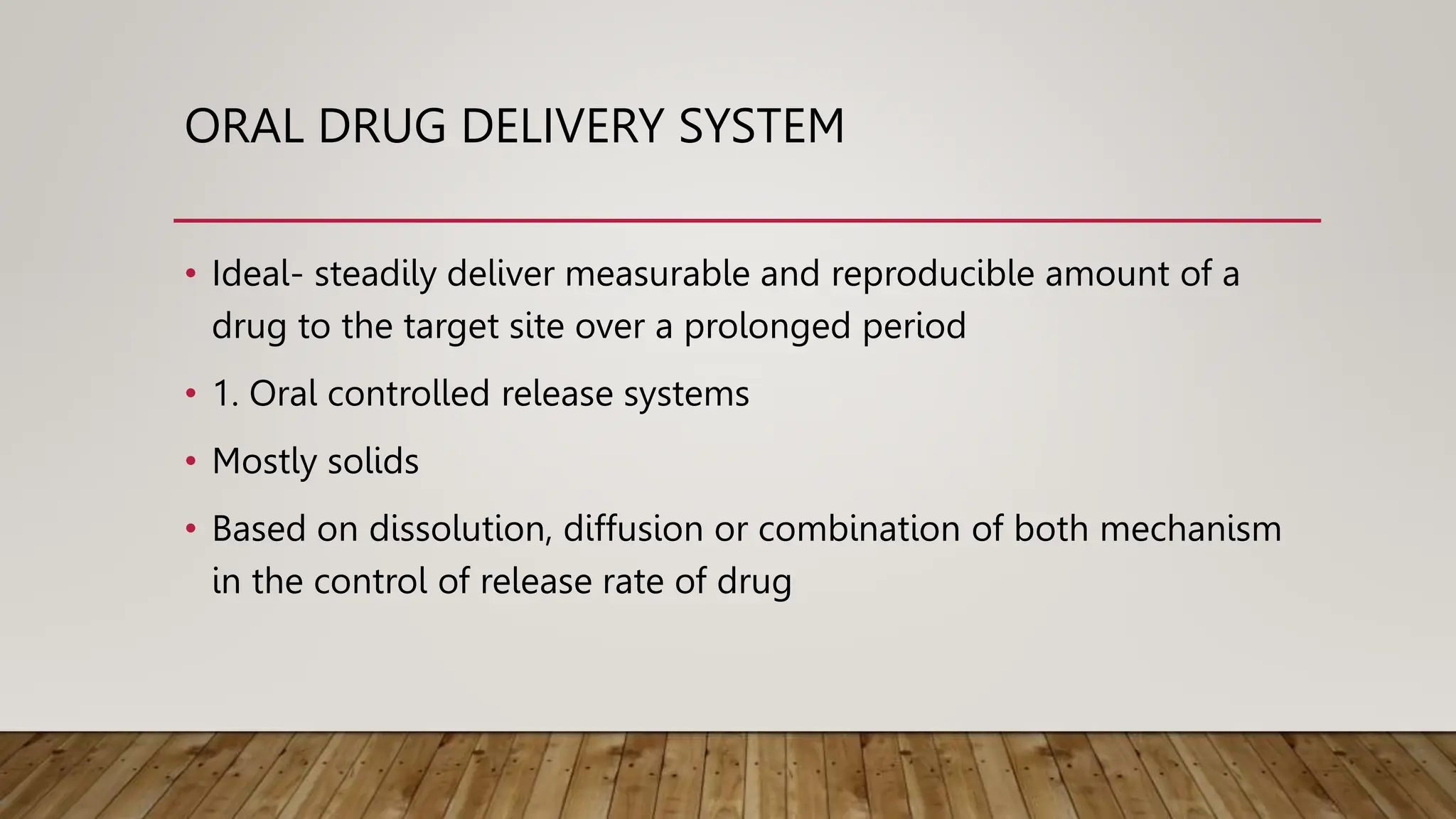 DRUG DELIVERY SYSTEMS.pptx science technology | PPTX