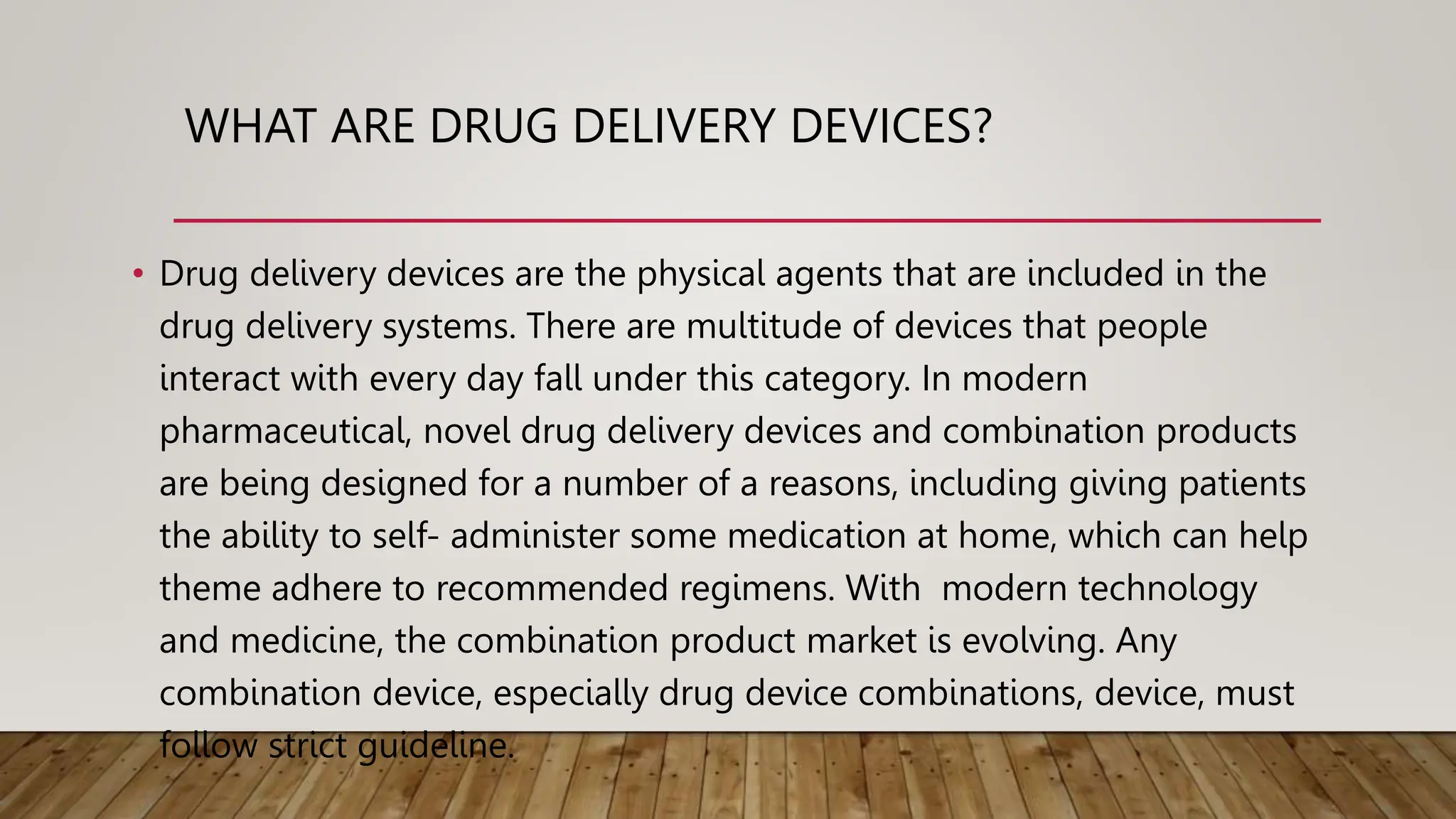 DRUG DELIVERY SYSTEMS.pptx science technology | PPTX