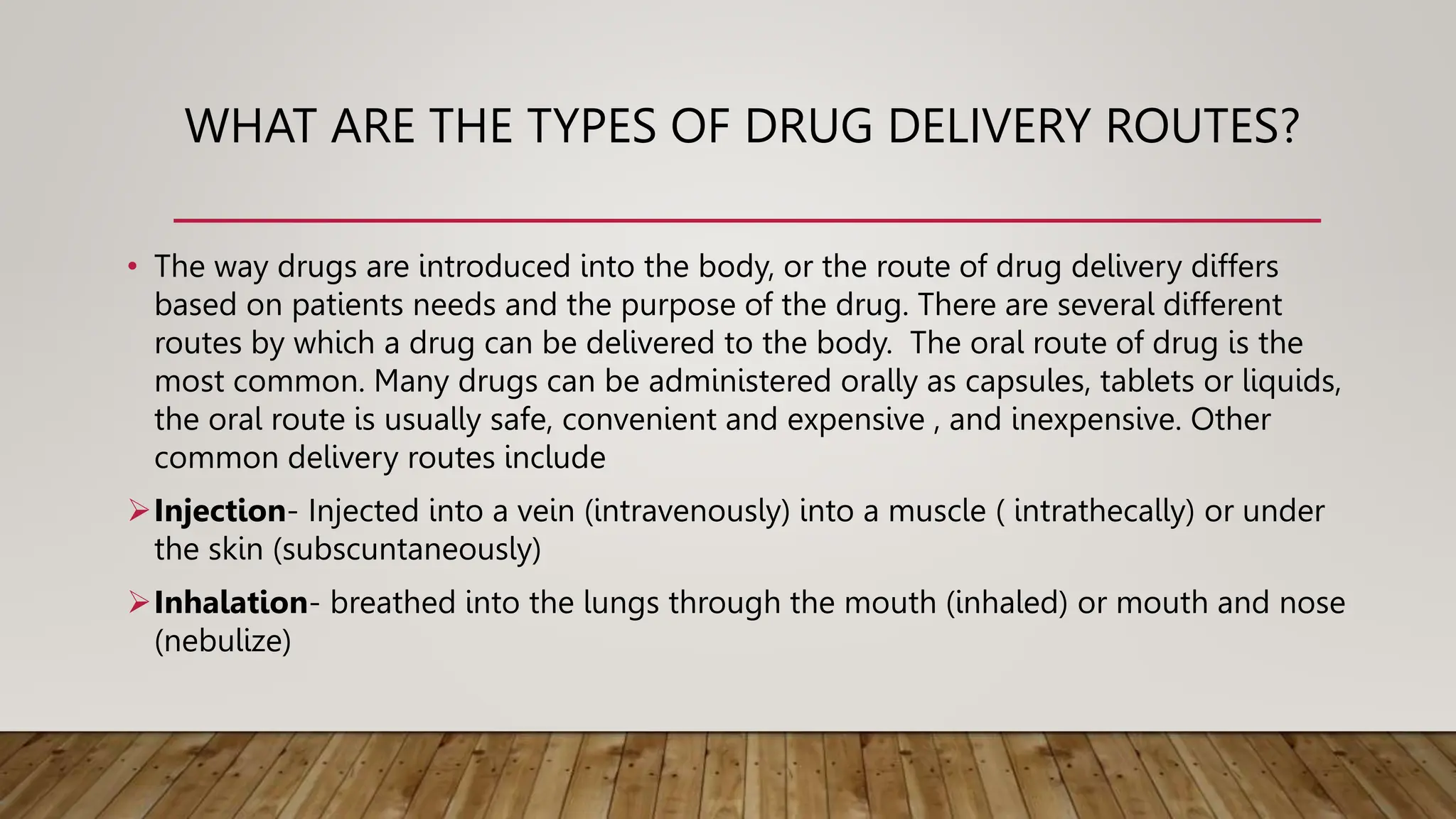 DRUG DELIVERY SYSTEMS.pptx science technology | PPTX