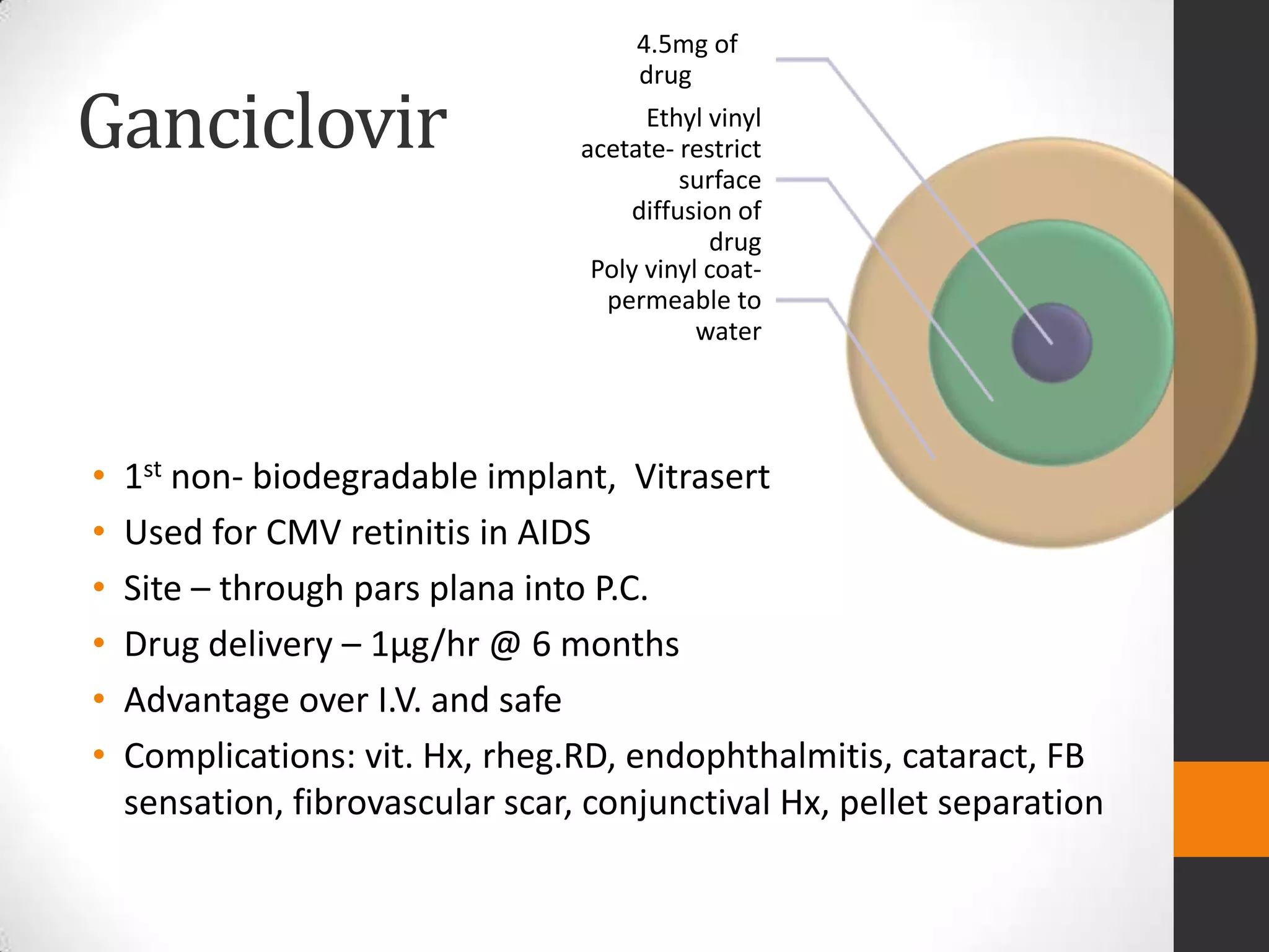 Drug delivery to the posterior segment of the eye for pharmacologic ...