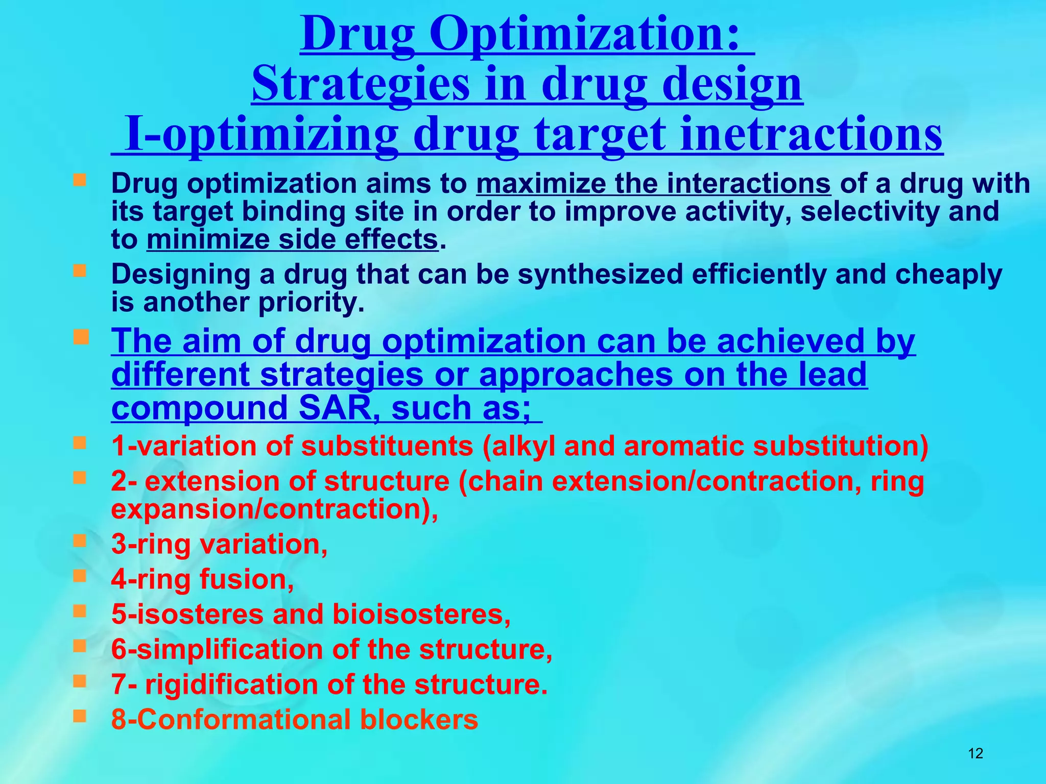Drug design | PPT