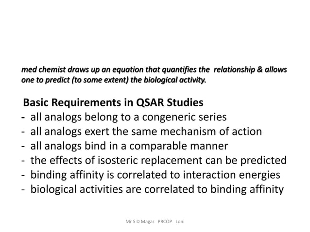 Introduction to Drug Design | PPTX