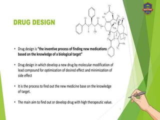 DRUG DESIGN.pptx.very important for pharmacy student | PPTX ...