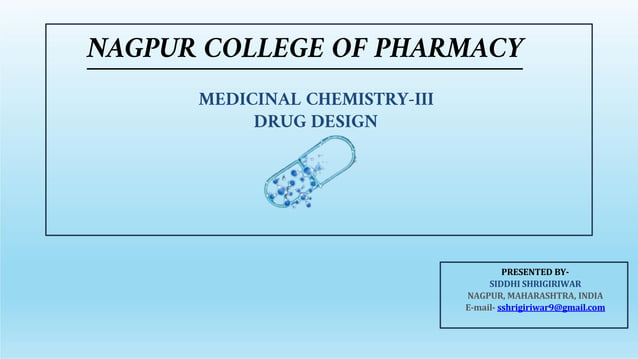 Drug Design | PDF | Pharmaceutical Industry | Industries
