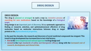 Drug Design | PDF