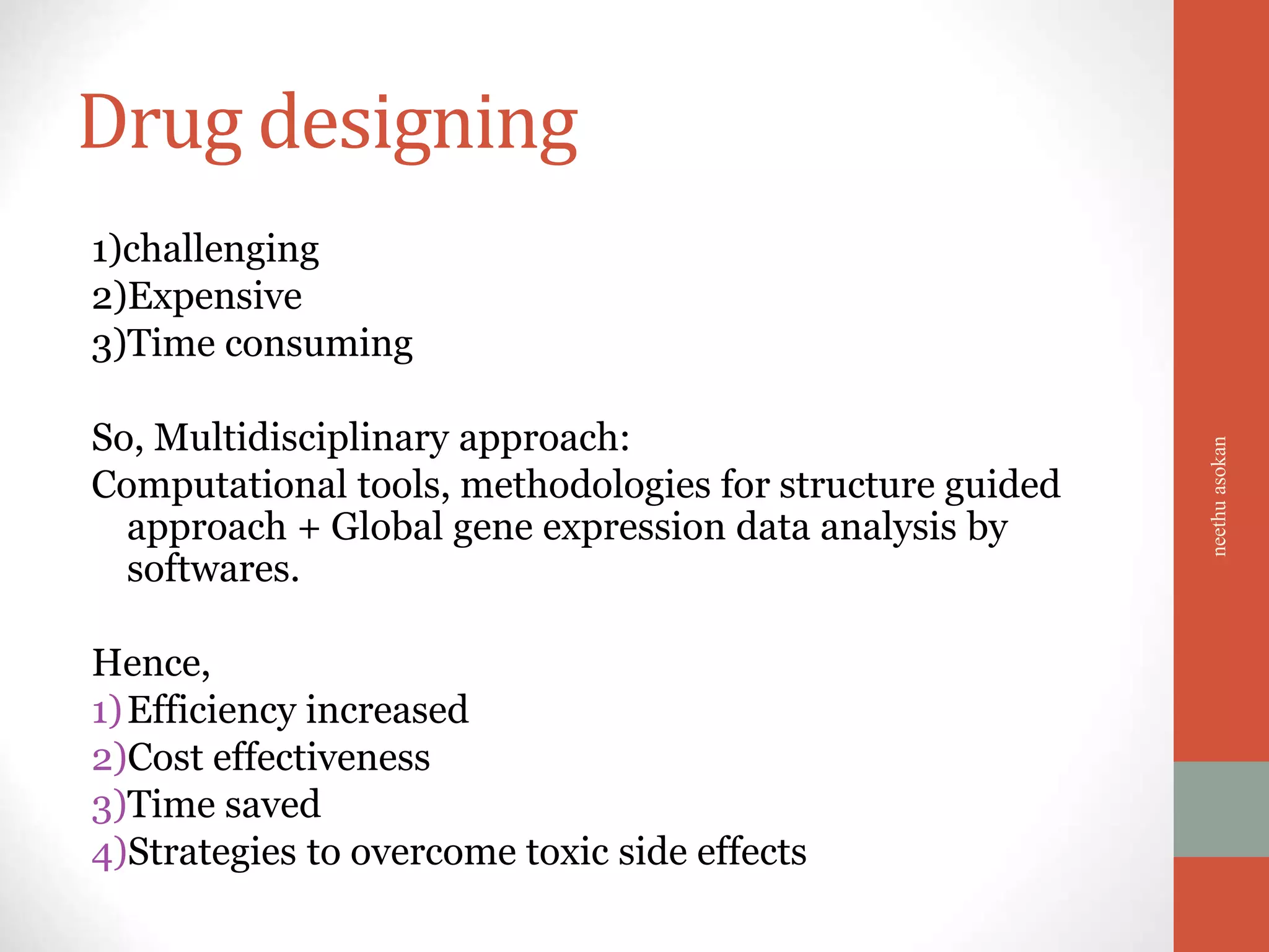 Drug design and discovery ppt | PPT