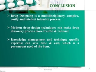 Drug Designing | PPTX