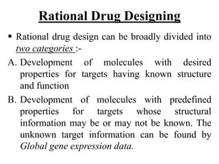 Traditional and Rational Drug Designing | PPTX