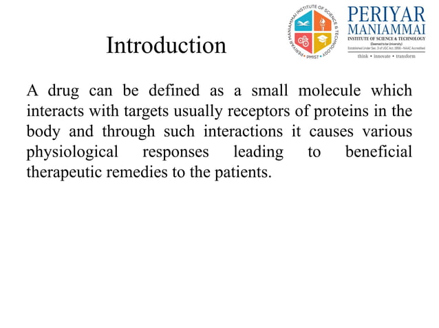 Drug Designing - computational biology | PPT