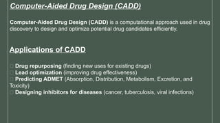 Drug Design and Drug Development presentation | PPTX