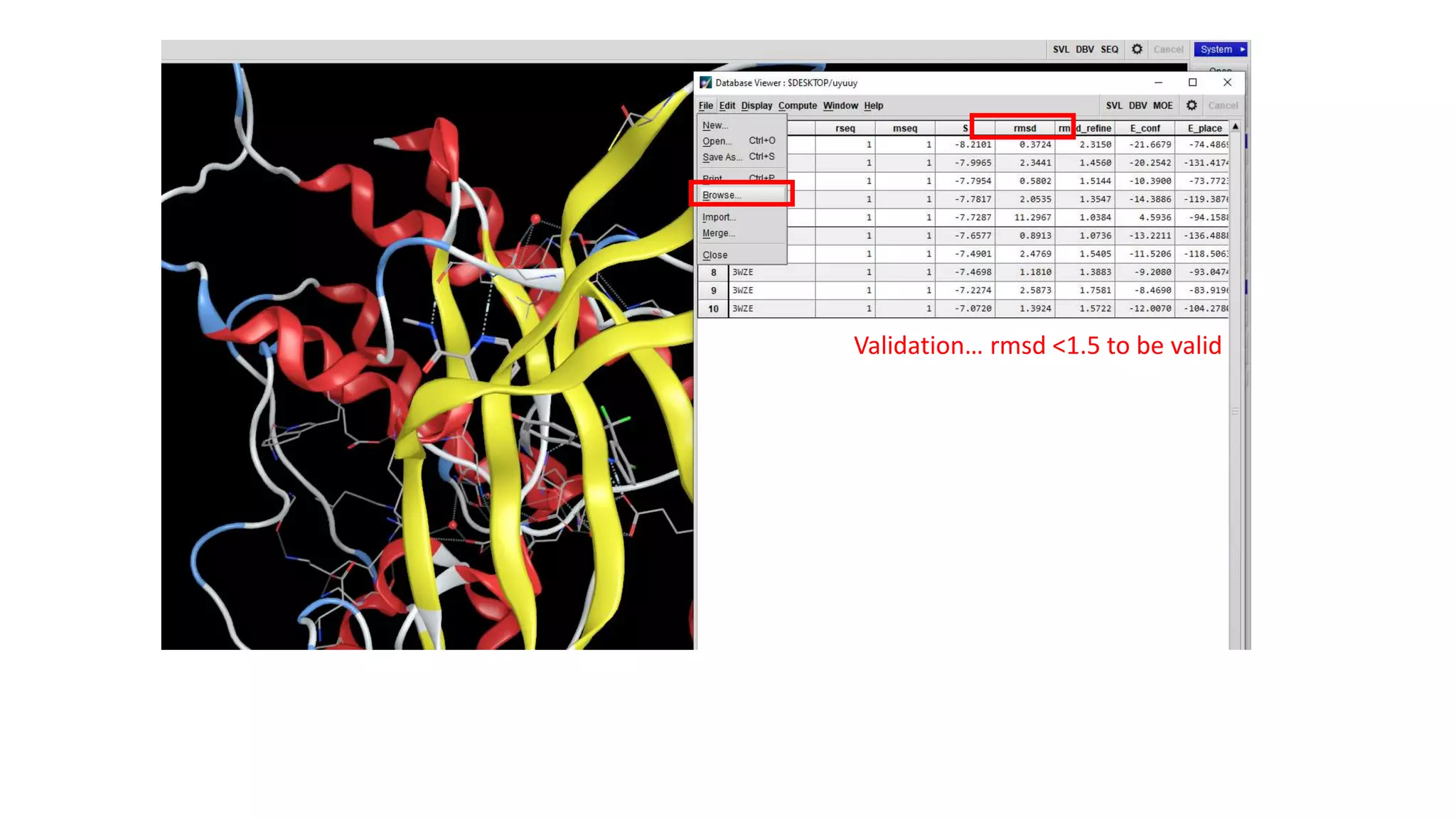 Docking via MOE 2022 -1 | PPTX