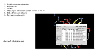 Docking via MOE 2022 -1 | PPTX