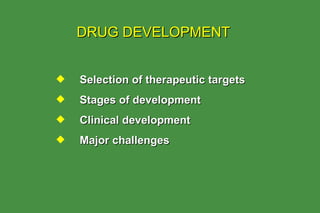 Drug development | PPT