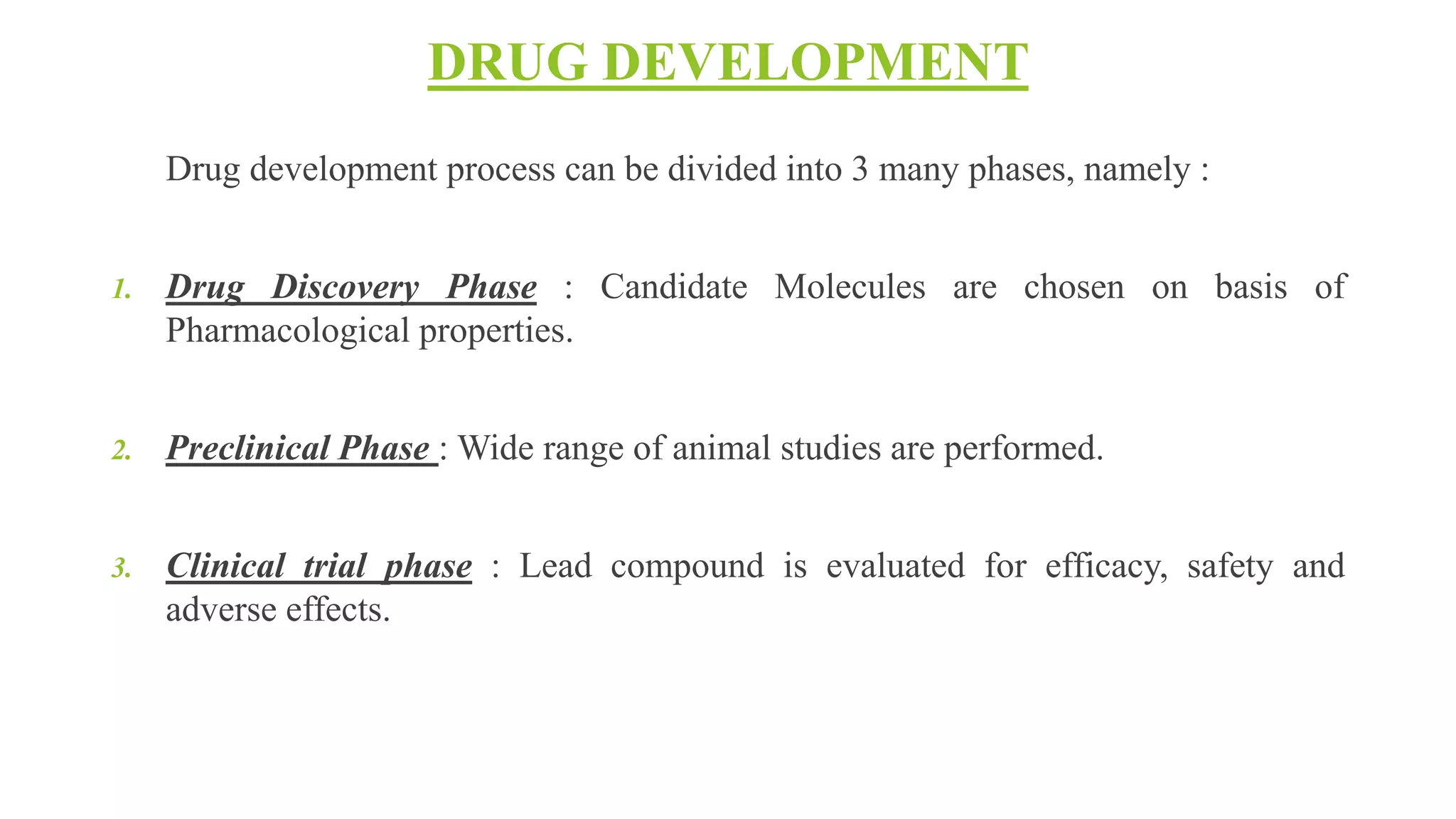 Drug development | PPT