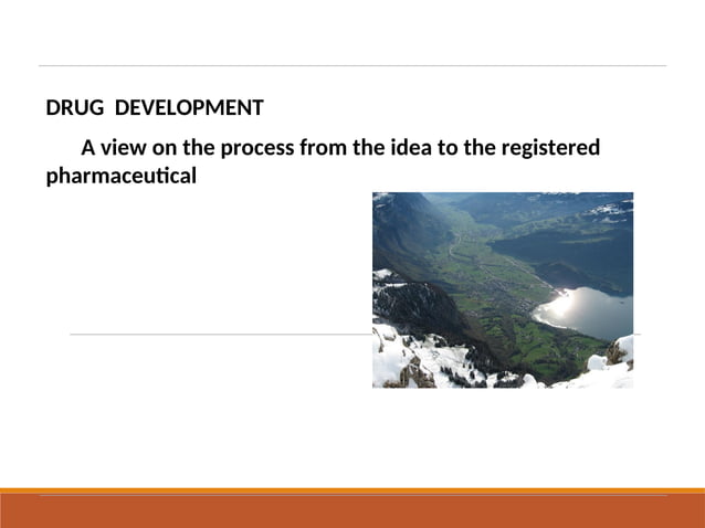 Drug Development and drug discovery detailed presentation | PPT ...