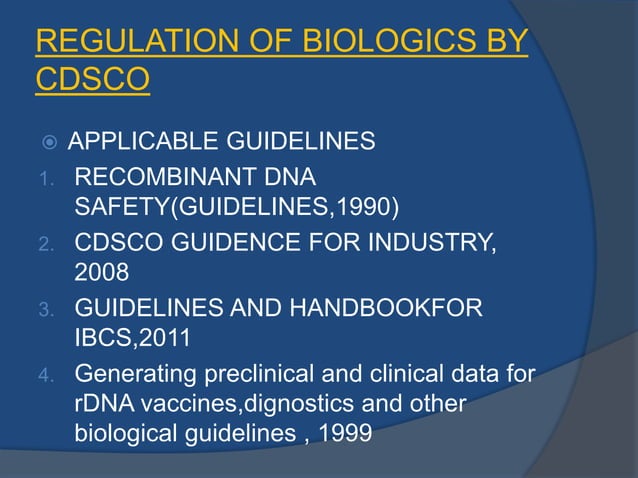 Drug development and discovery in biologics | PPTX