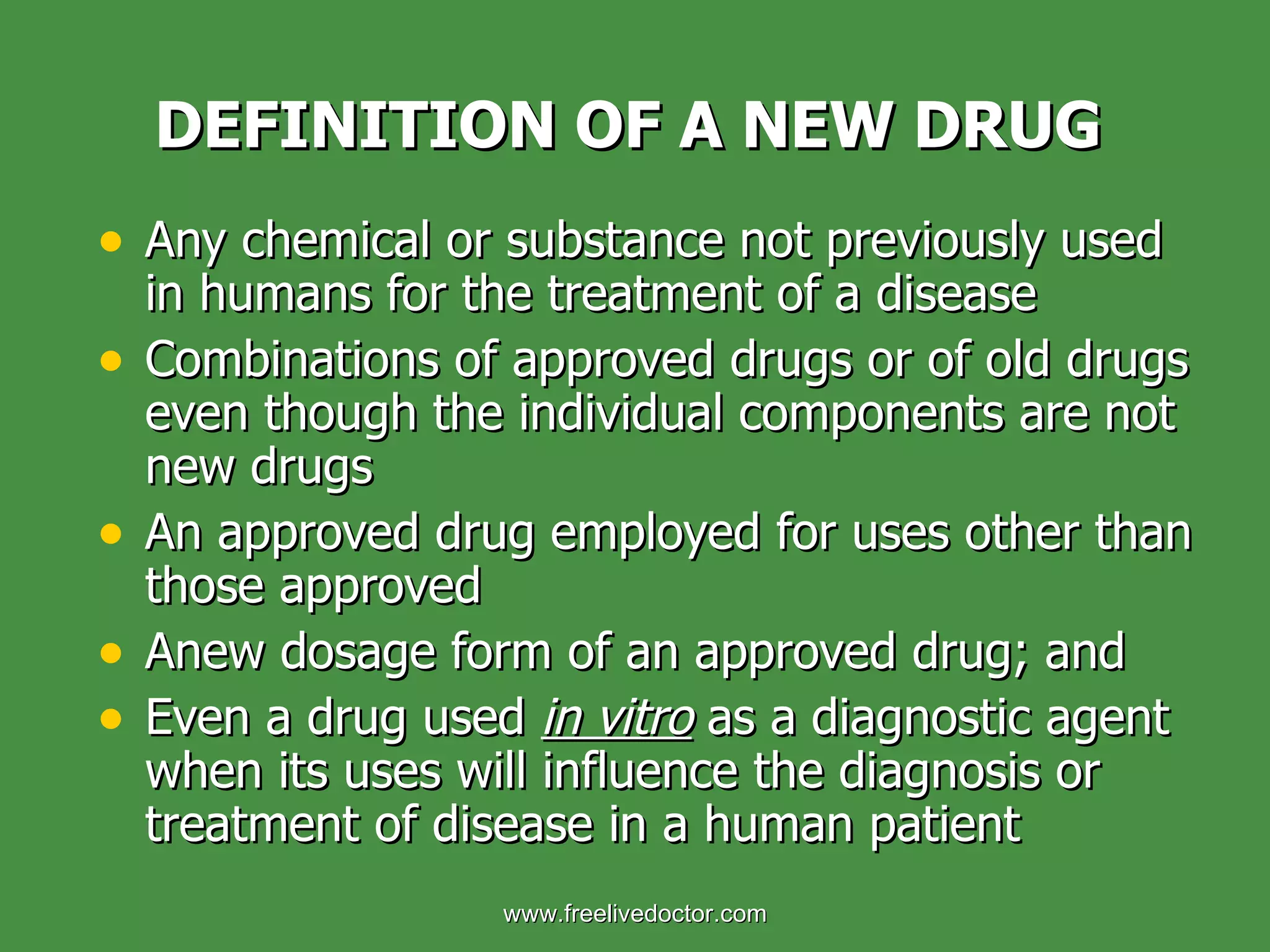 Drug development and regulation | PPT