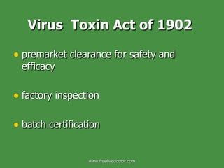 Drug development and regulation | PPT