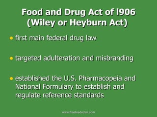 Drug development and regulation | PPT