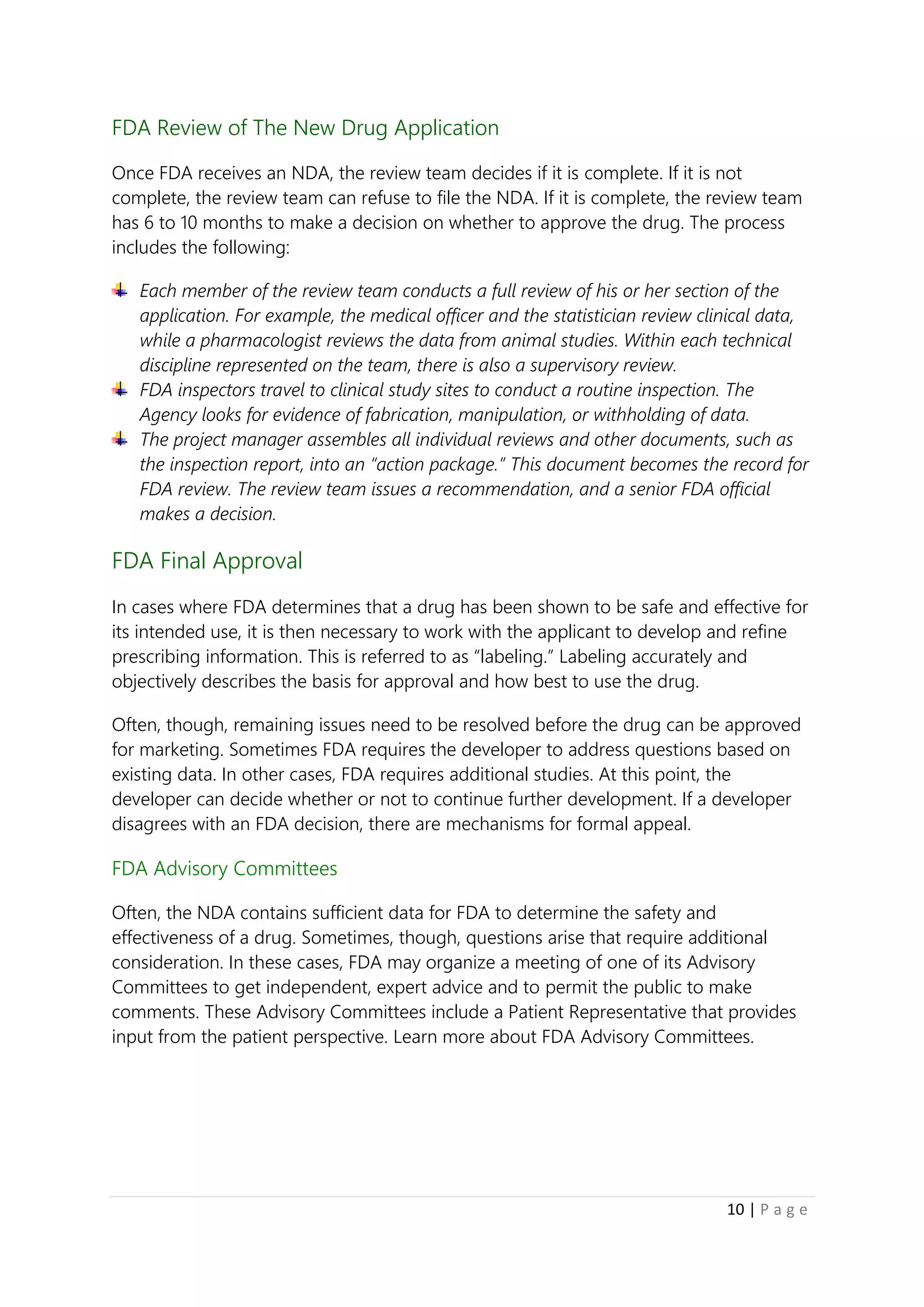 Drug development process | PDF