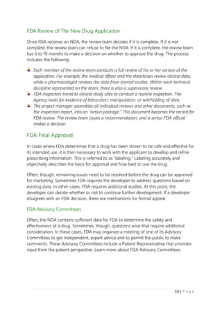 Drug development process | PDF