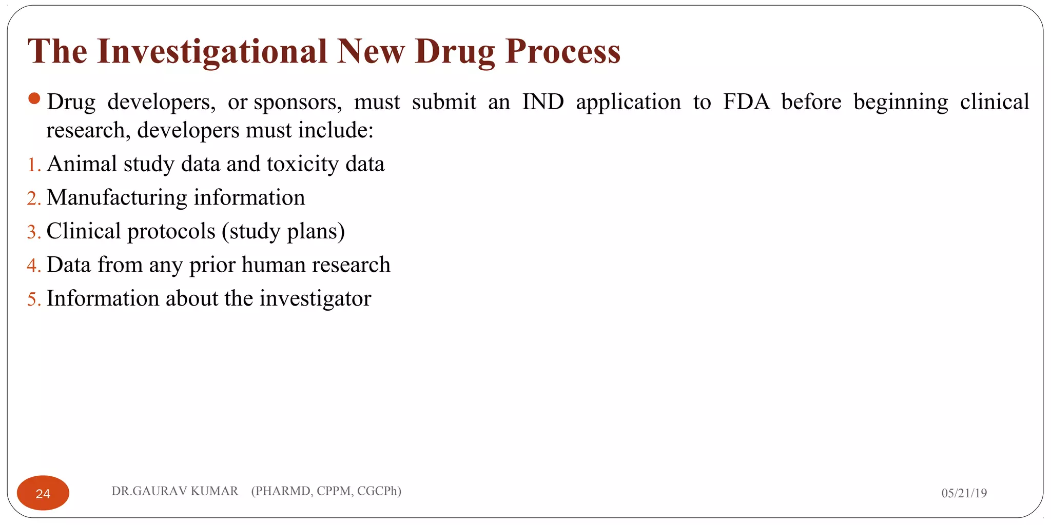 Drug development process | PPT
