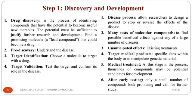 Drug development process | PPT | Pharmaceutical Industry | Industries