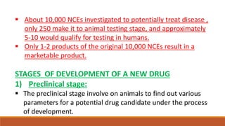 Drug development process | PPTX