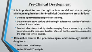 Drug development process and clinical trial for UGs | PPTX