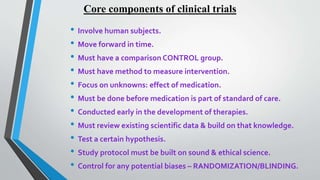 Drug development process and clinical trial for UGs | PPTX