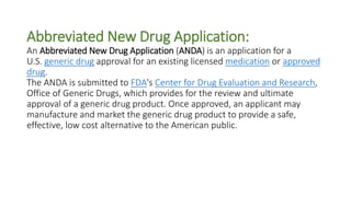 Drug development process and phases of clinical trials | PPTX