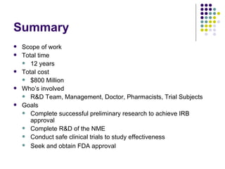 Drug Development Project Mgmt | PPT