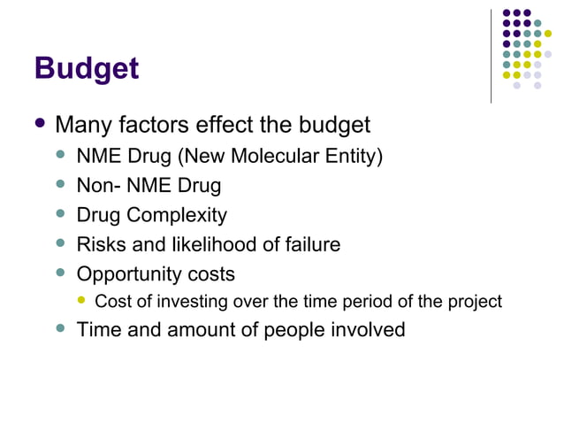Drug Development Project Mgmt | PPT