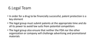 Drug development team | PPTX